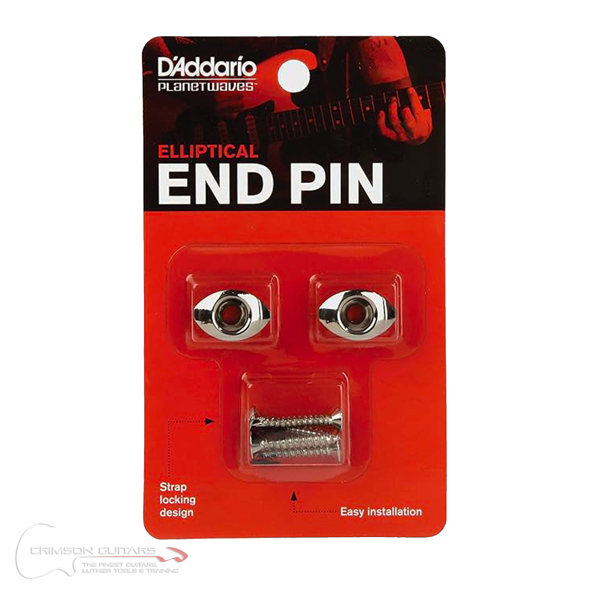D'Addario Elliptical Strap End Pin