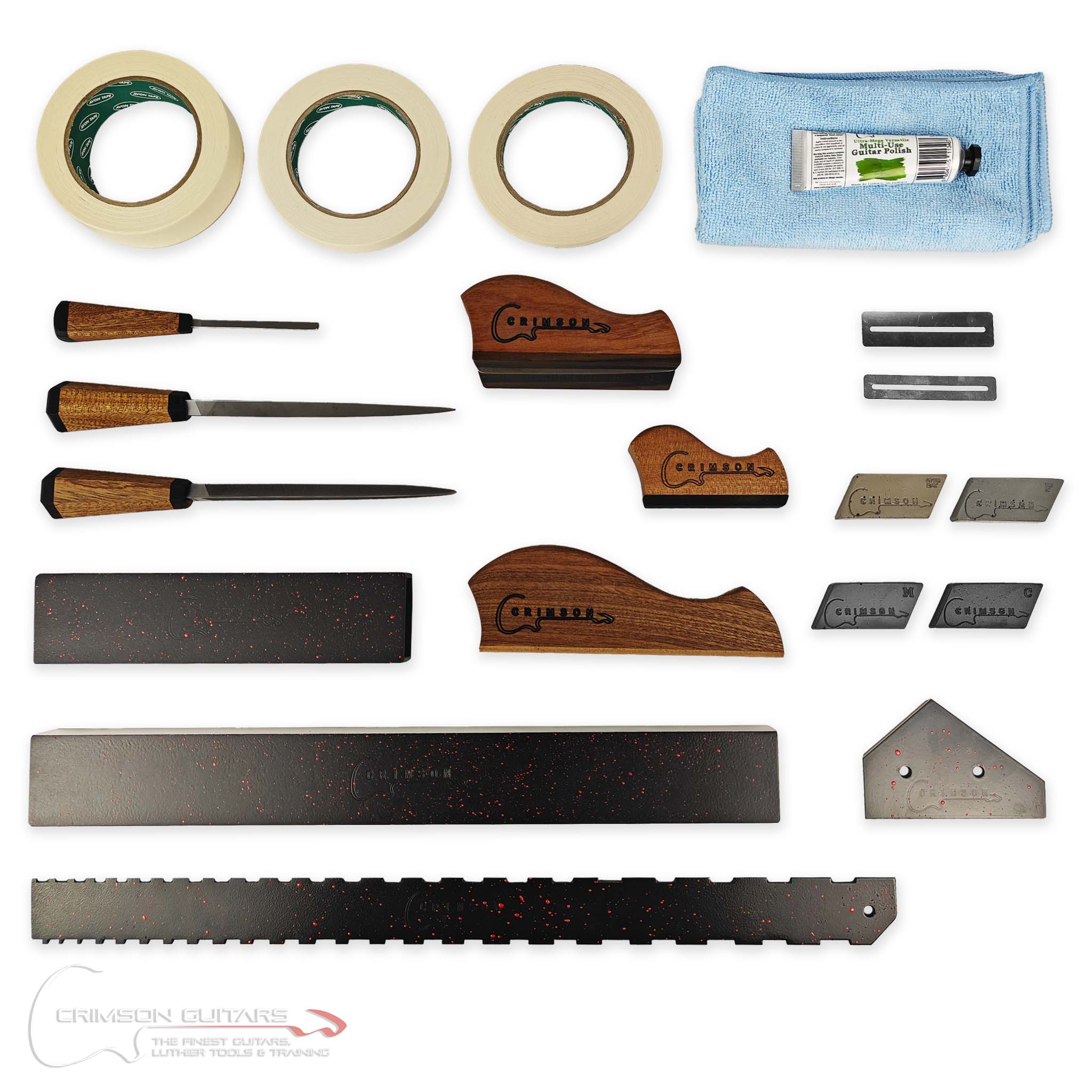Ultimate Fret Level, Crown and Polish Tool Kit