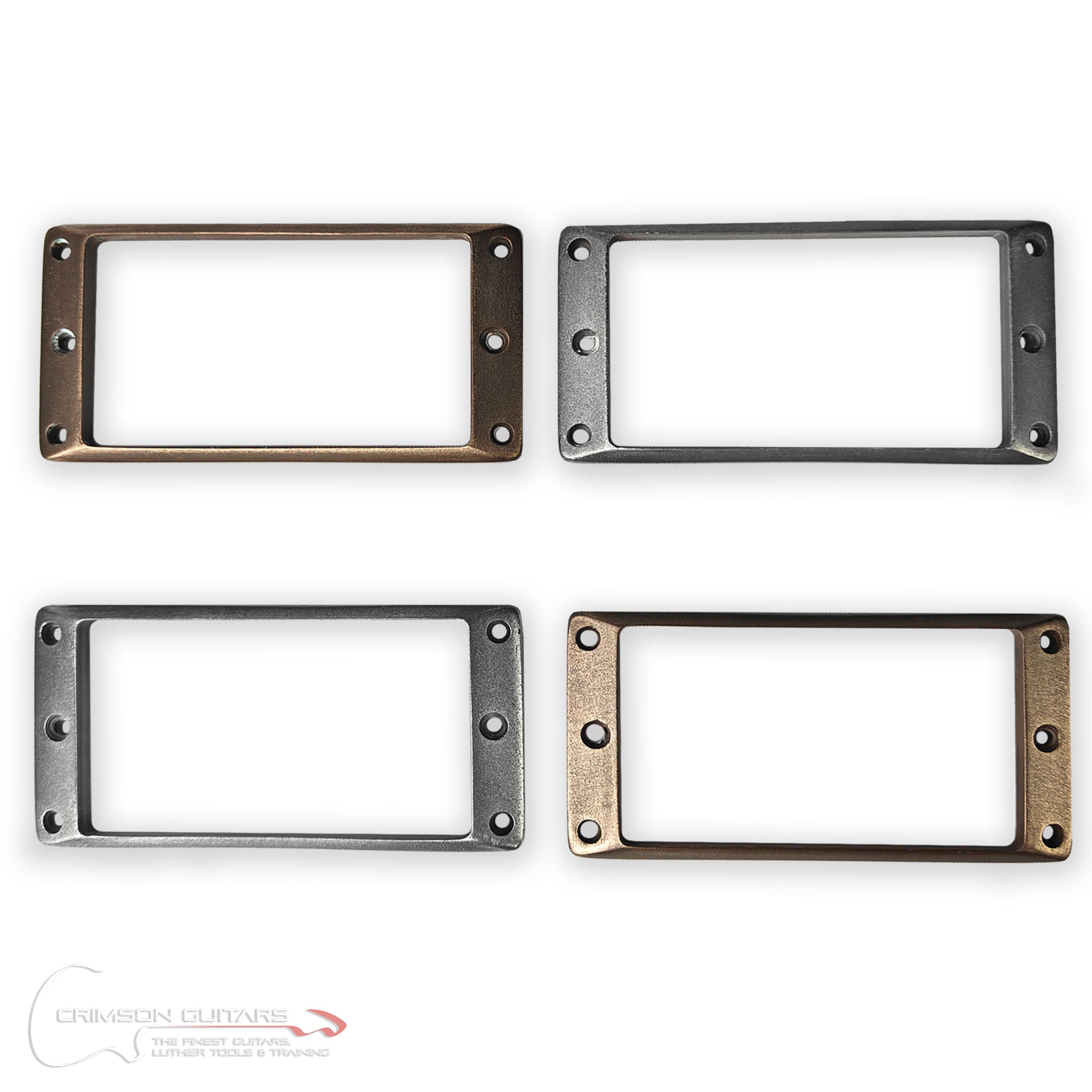 Bevelled Cold Cast Metal Pickup Surrounds