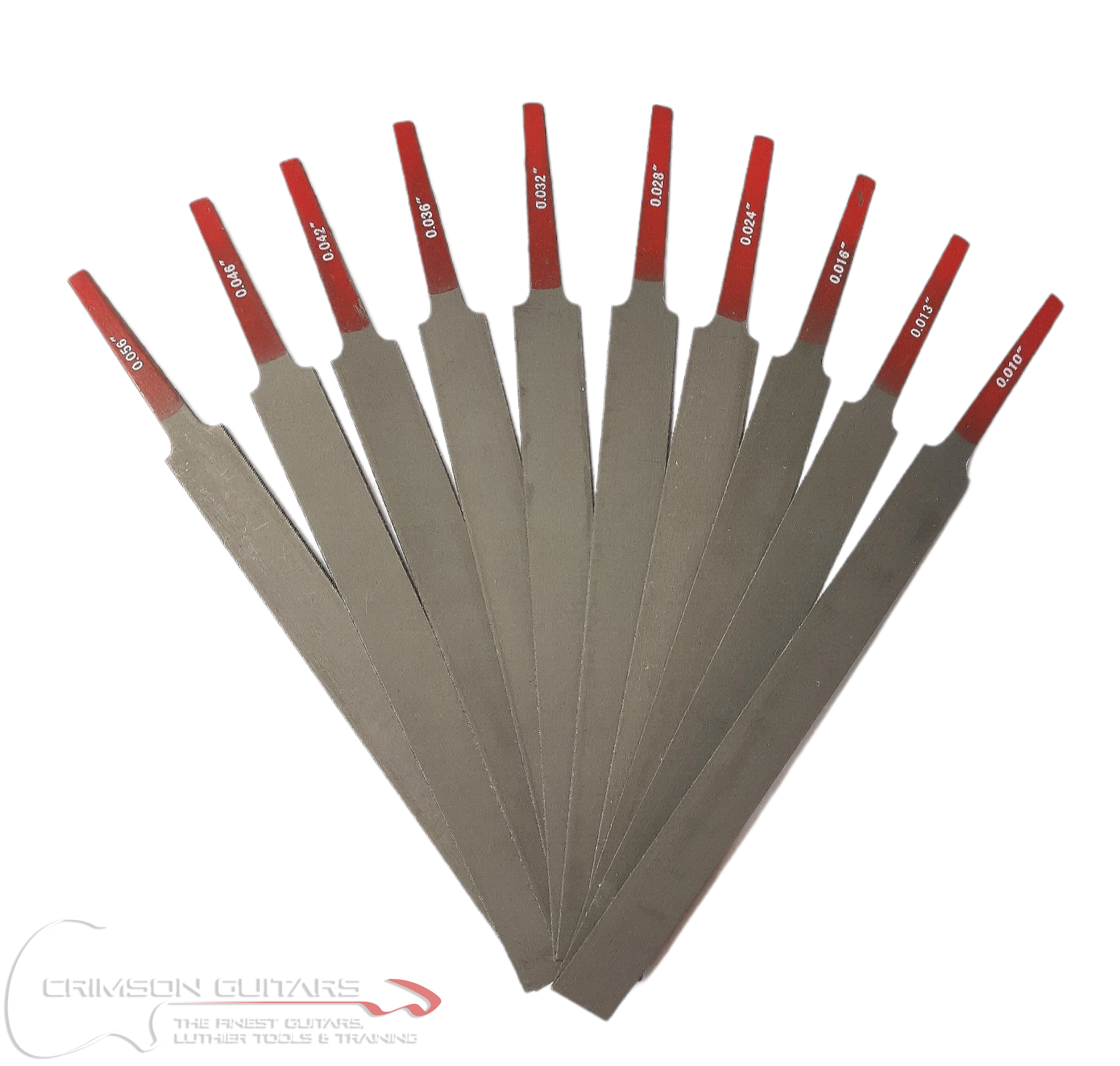 Hosco Nut Slotting File - Set of 10