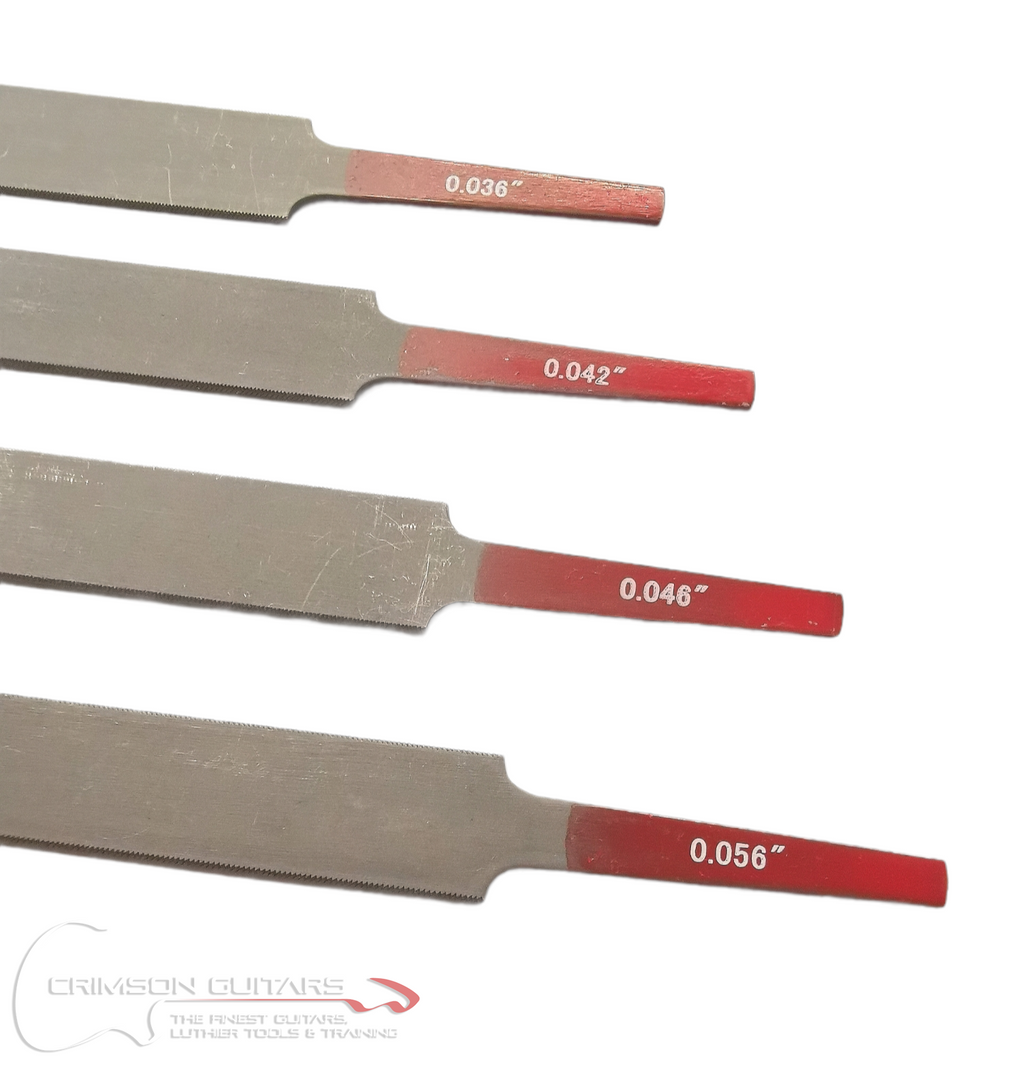Hosco Nut Slotting File - Set of 10
