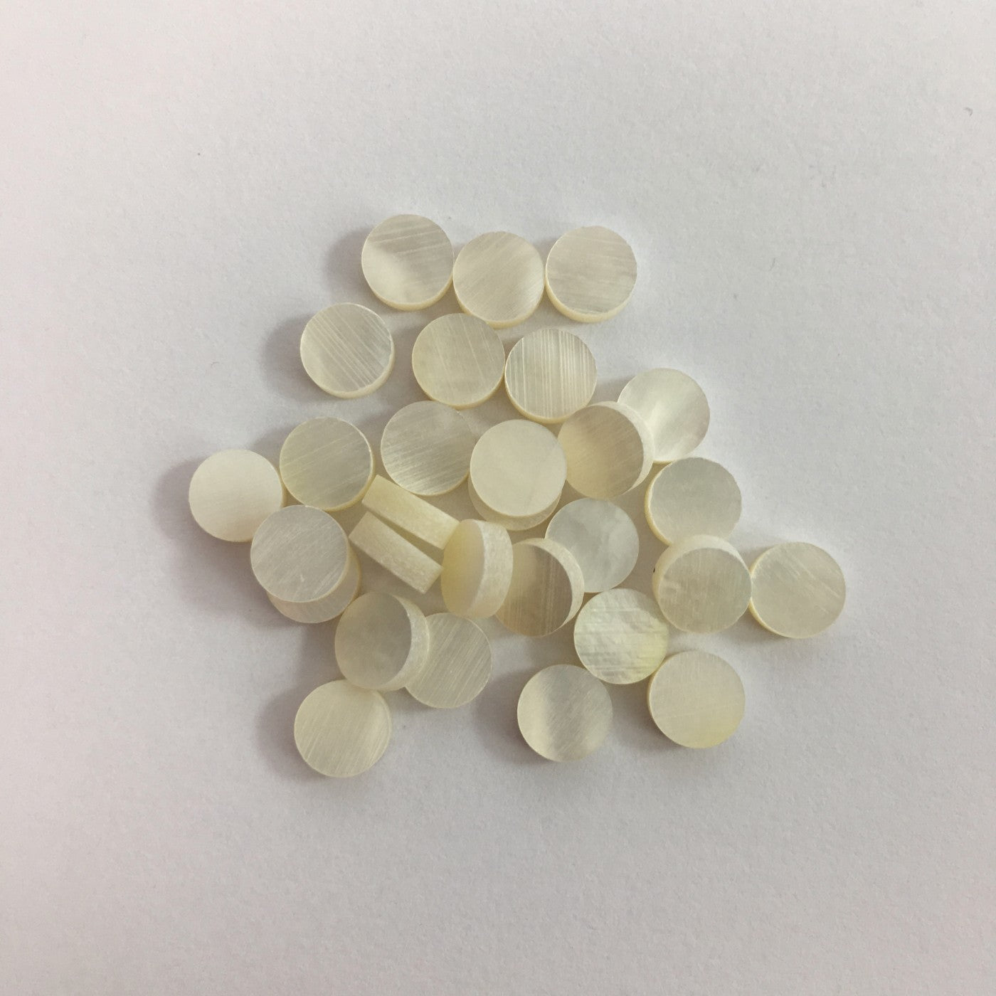 Inlay Dots - Mother of Pearl, Imitation or Abalone - Set of 12