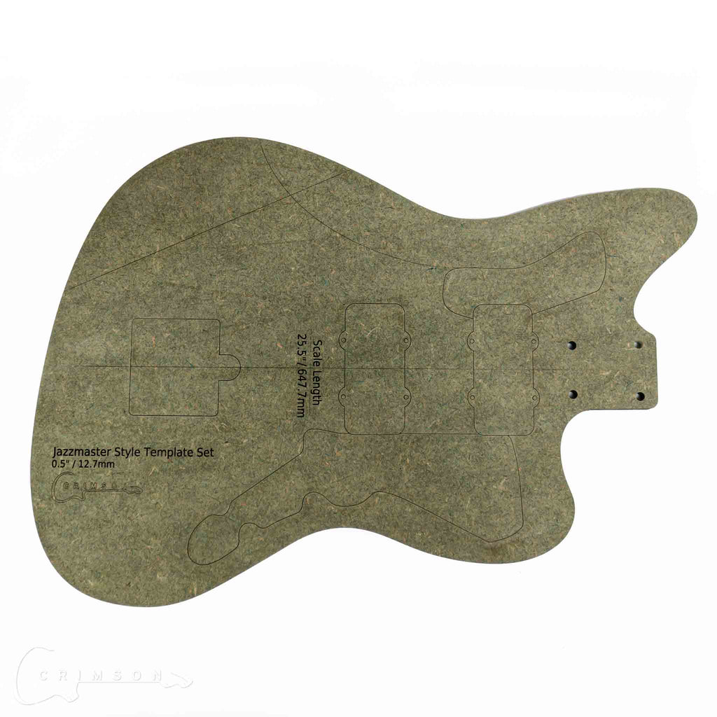 Template Set - Fender Jazzmaster Type